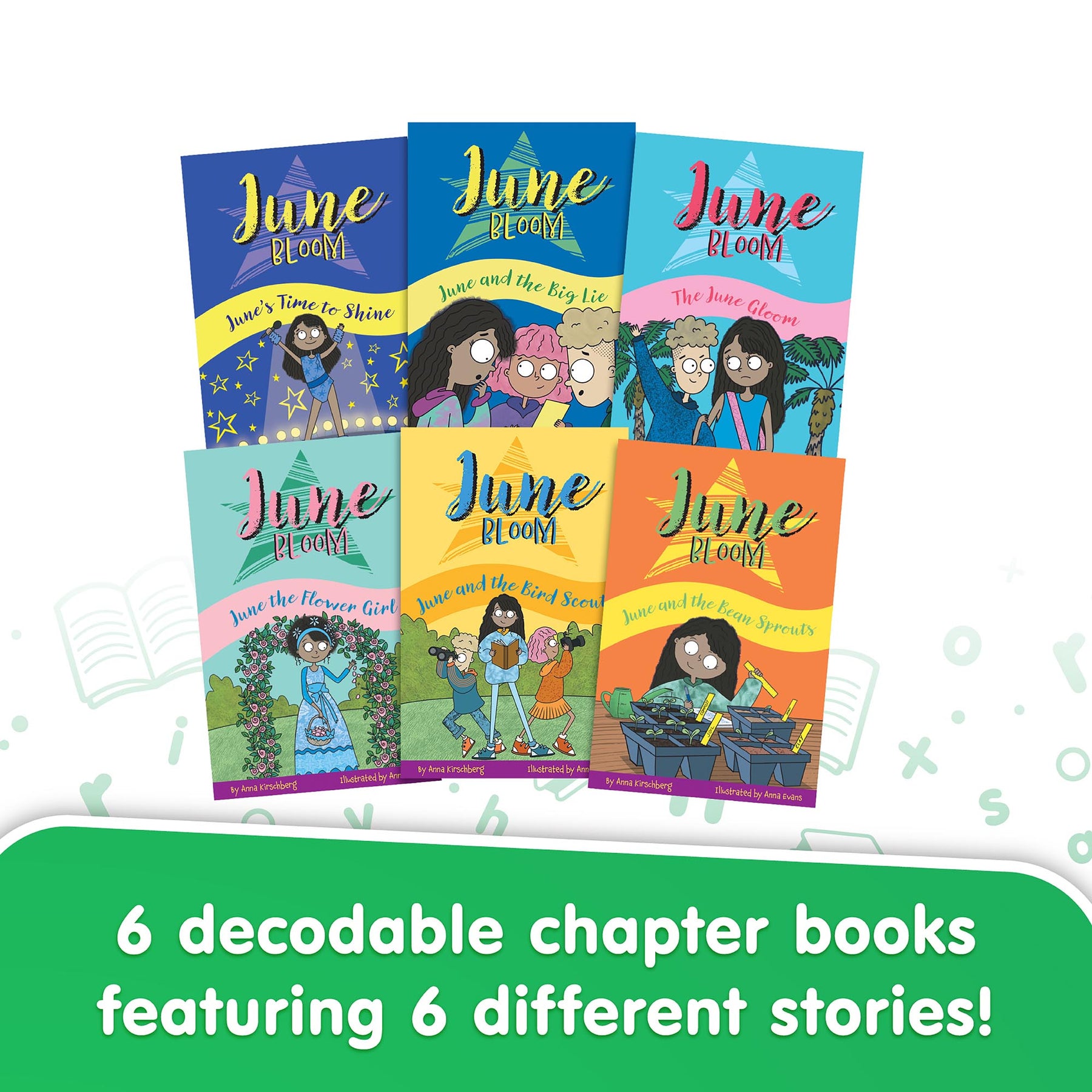 June Bloom - Decodable Chapter Books - Box Set - Vowel Sounds (Phase 5
